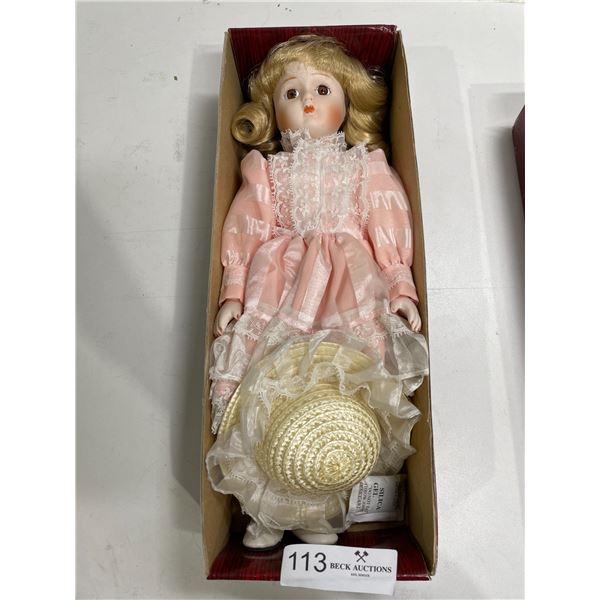 Collectors Porcelain Doll Beck Auctions Inc