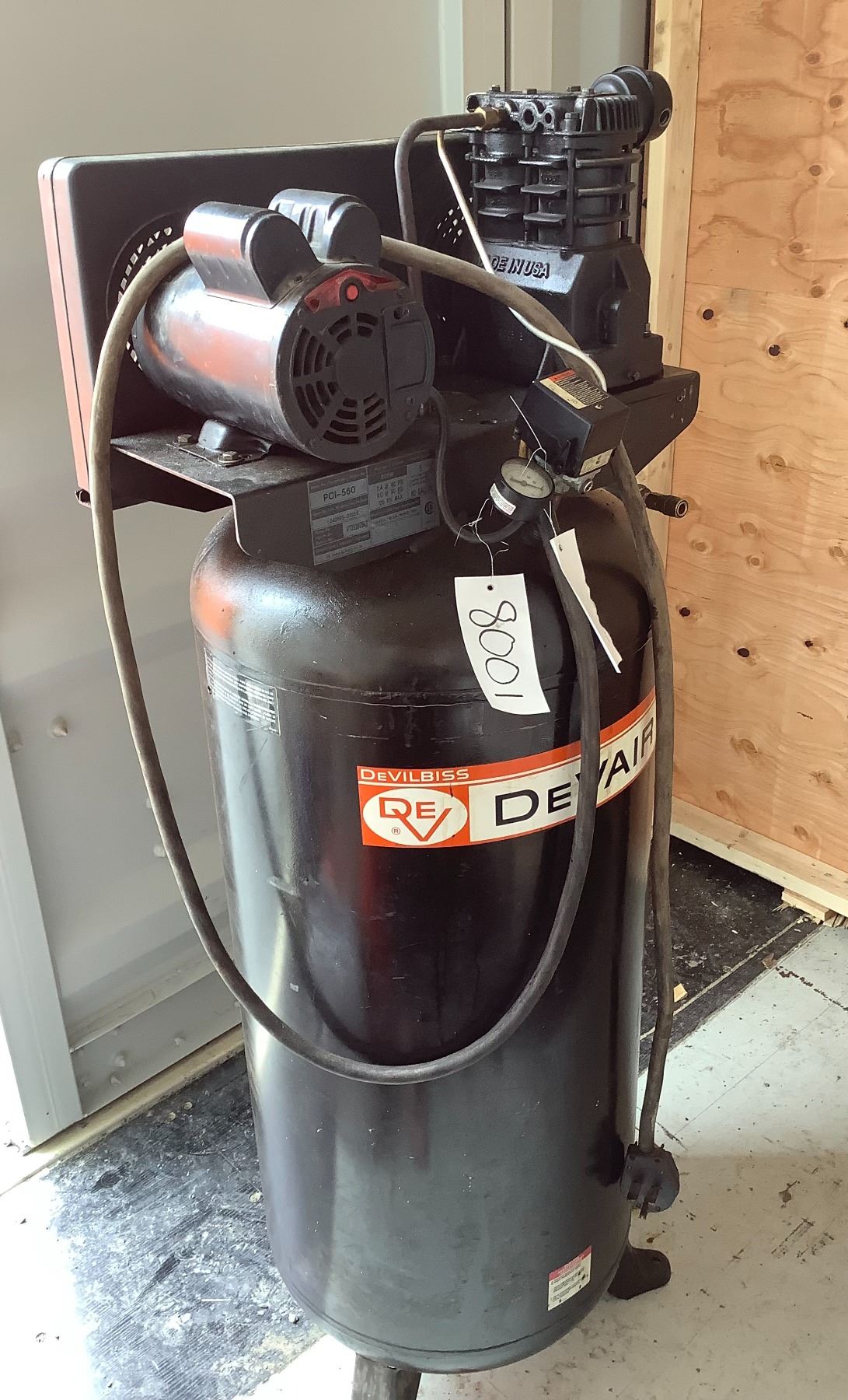 Devilbiss Pci 560 Cast Iron 60 Gallon Air Compressor Sfrc