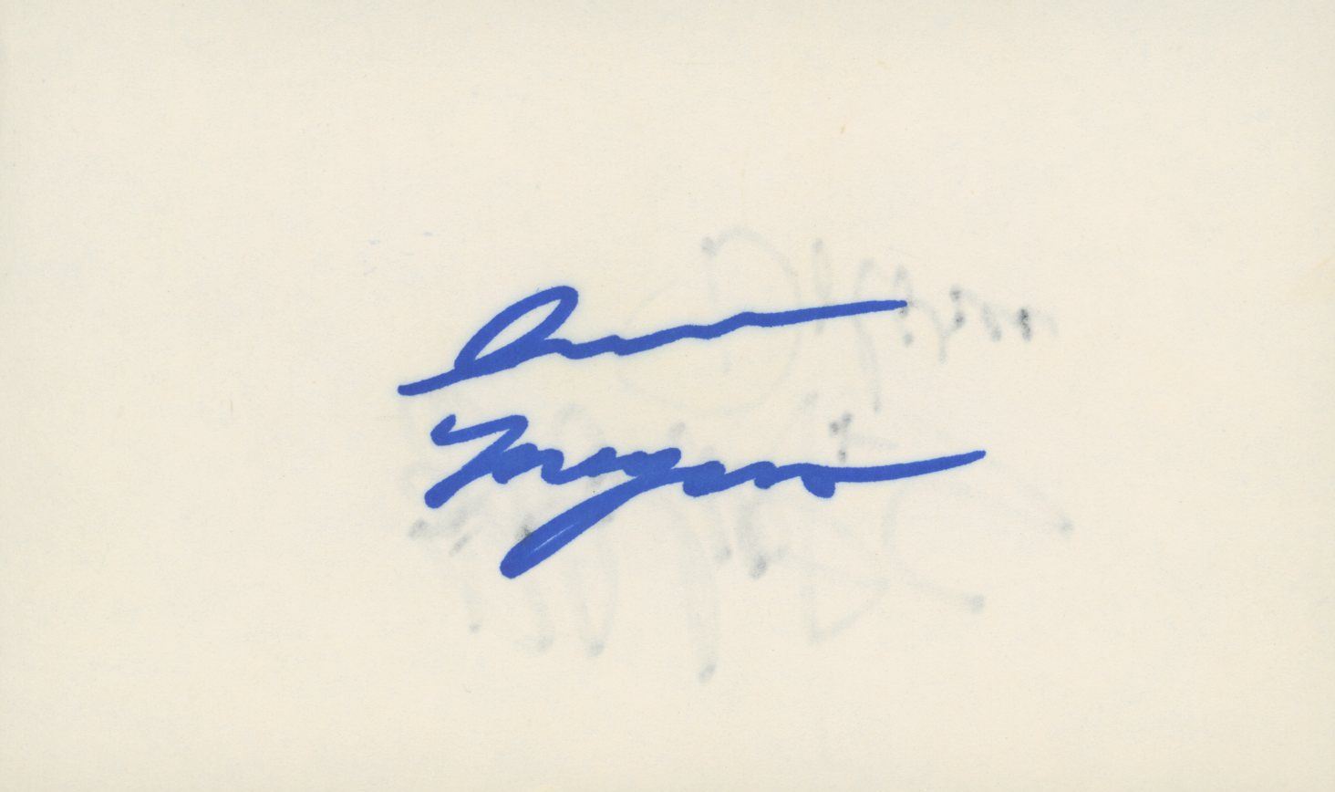 Bob Hope and Delores Hope original signature