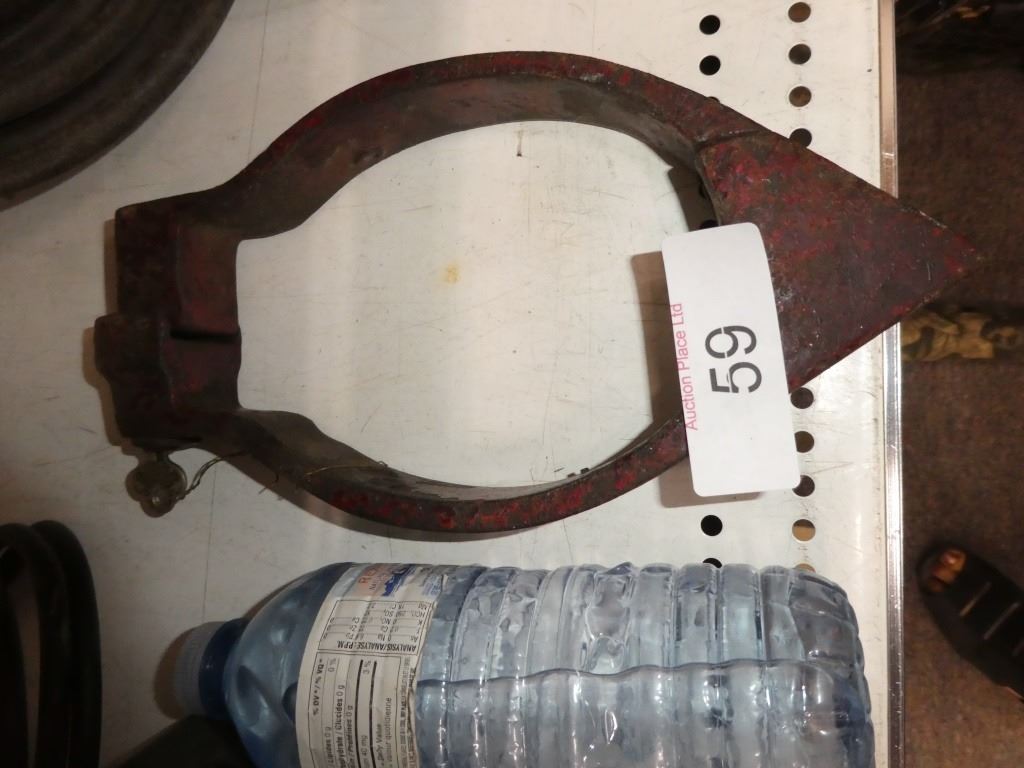 Rare Original Seldom Seen 1920s Cast Iron Wheel