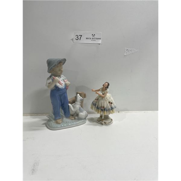 2 Collectible Figurines Beck Auctions Inc