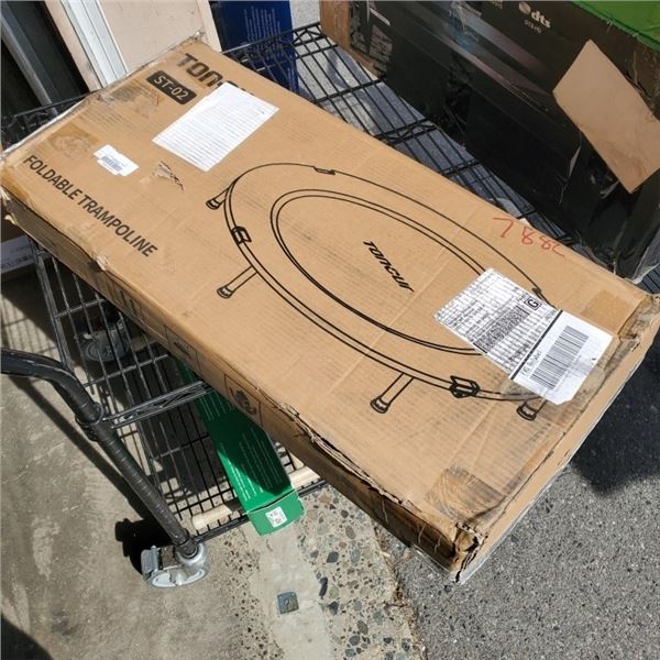 As New Toncur 40 Folding Excersize Trampoline