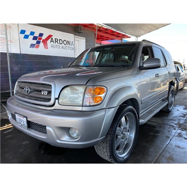 2002 TOYOTA SEQUOIA