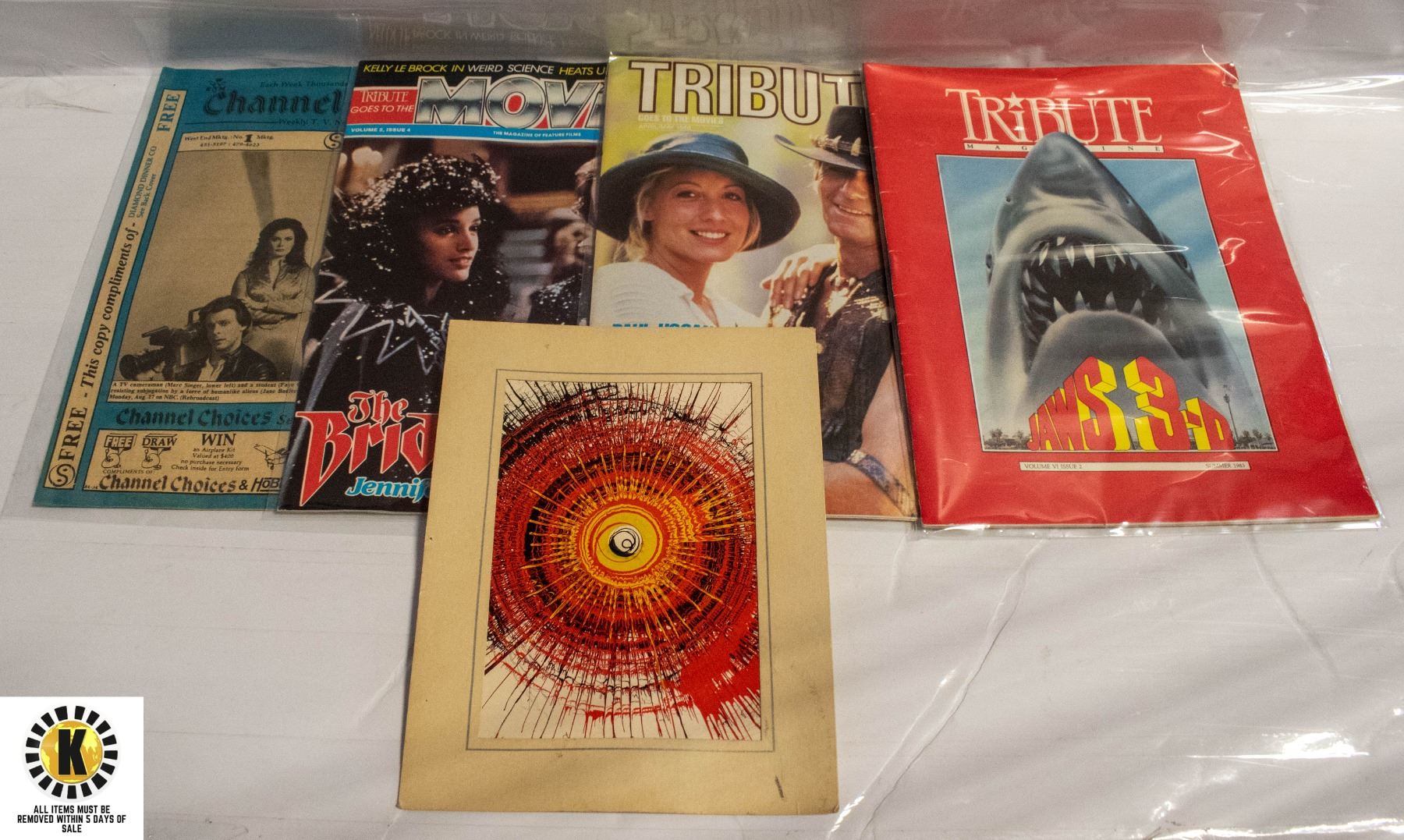 TRIBUTE MAGAZINE COLLECTION 1980'S