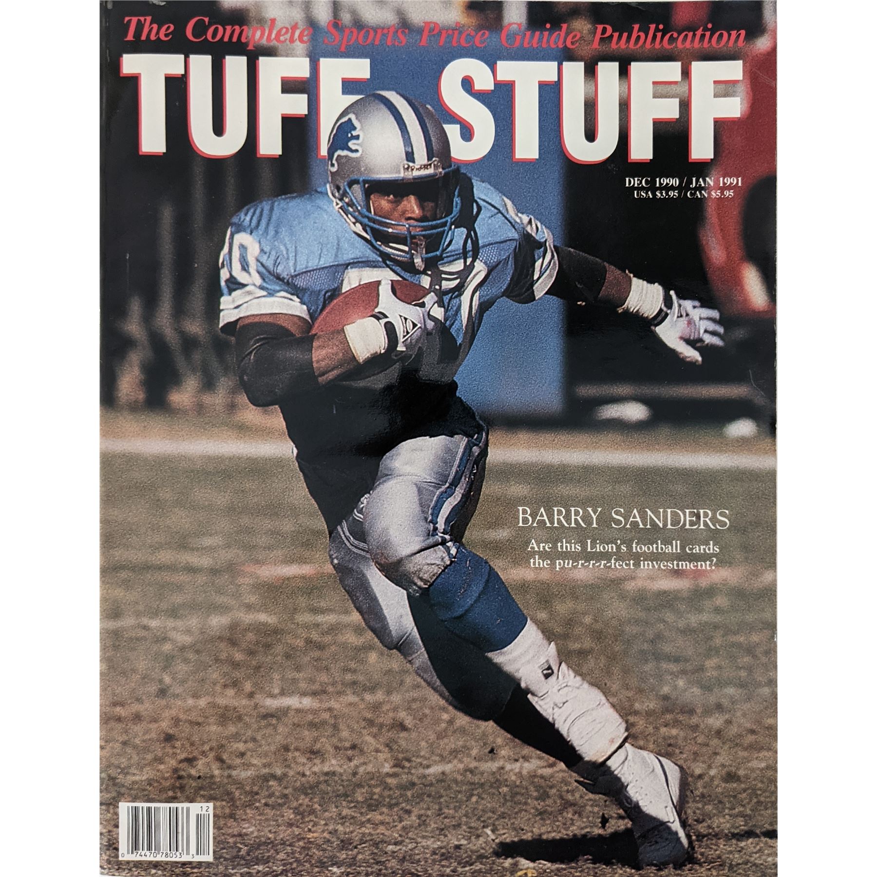 Tuff Stuff Magazine Dec 1990/Jan 1991
