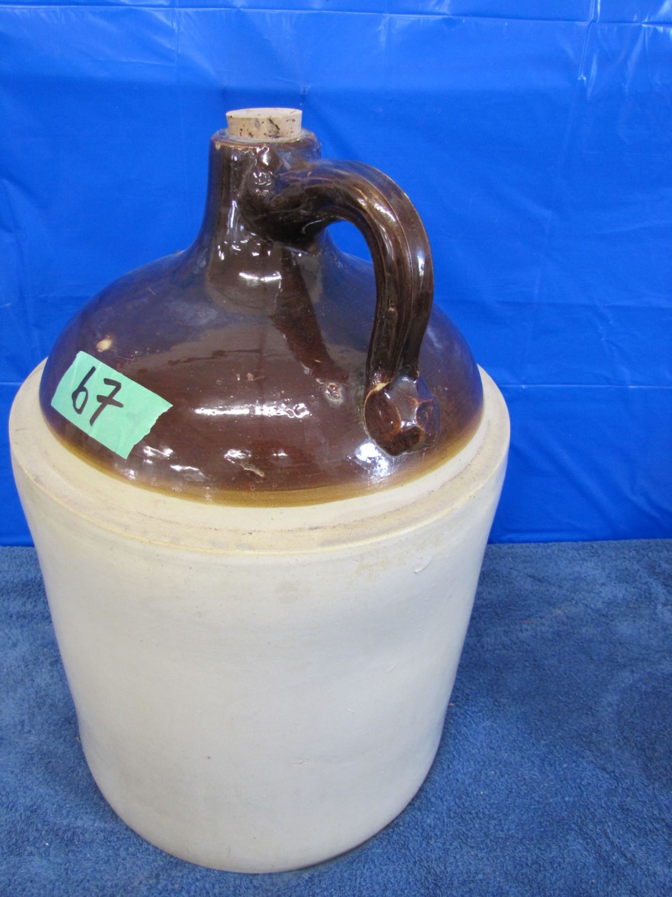 Medalta Stoneware finger jug