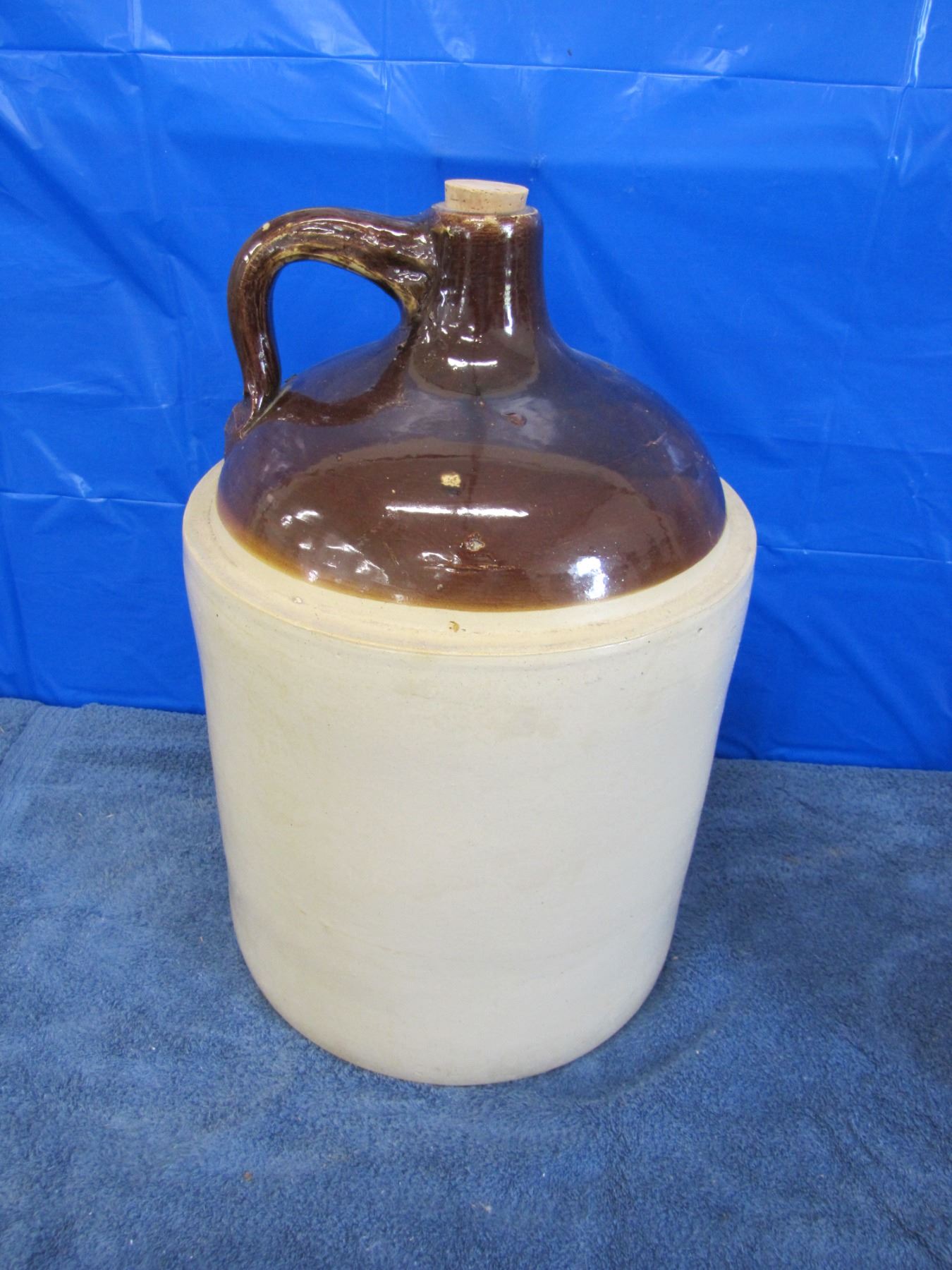 Medalta Stoneware finger jug