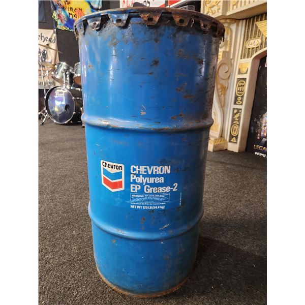 Vintage Chevron Grease Bucket