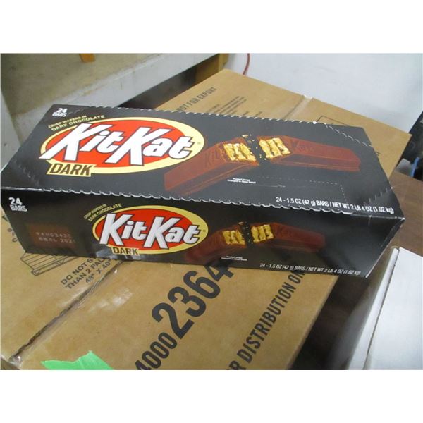 DARK CHOCOLATE KIT KAT BARS (24) - PER BOX