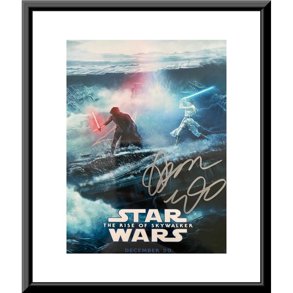 Star Wars: The Rise of Skywalker Adam Driver signed movie photo