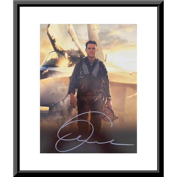 Top Gun: Maverick Tom Cruise signed movie photo
