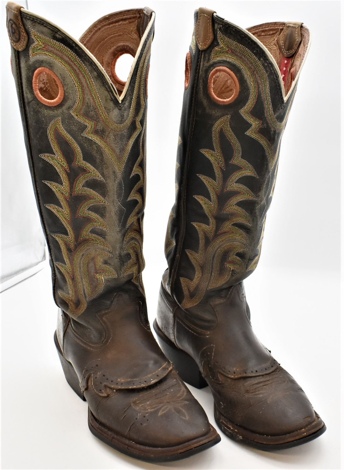 Tony Lama High Top Buckaroo Riding Boots