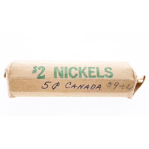 Roll Canada Five Cents 1959 1960 roll-canada-five-cents-1959-1960