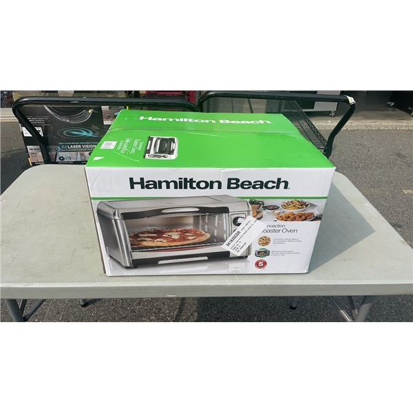 Hamilton Beach Convection Stainless Toaster Oven Tested And Working