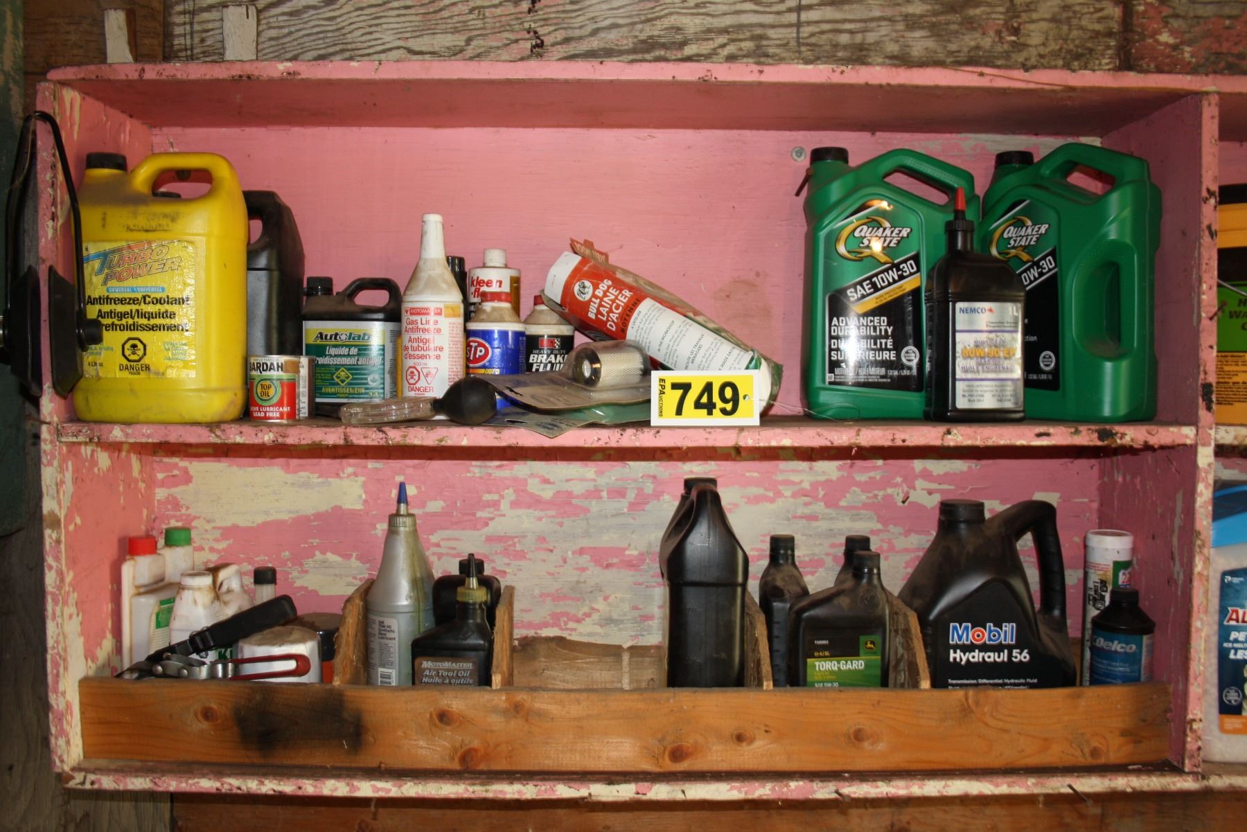 misc oils and automotive fluid