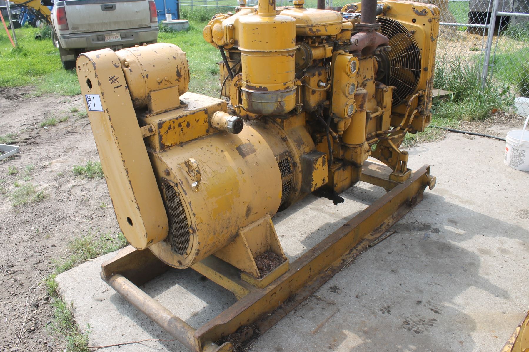 (GROUP LOT - 1,2,3,4 & 5) Cat D311 Gen Set, 120/240V, No Visible SN ...