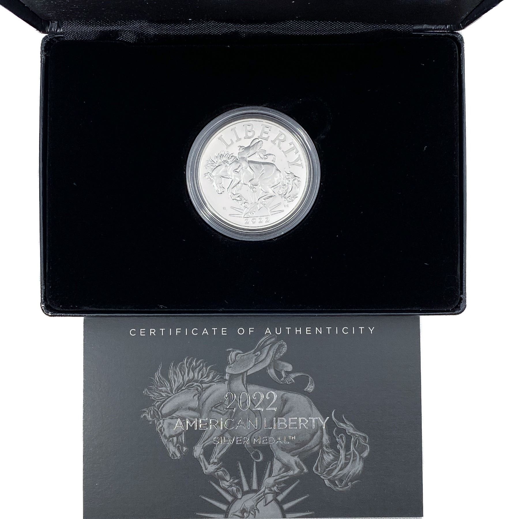 2022 American Liberty 1oz Silver Medal