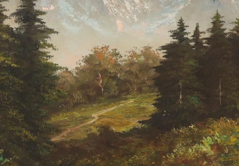 Original Siegfried Fischer (1899-1974) Painting