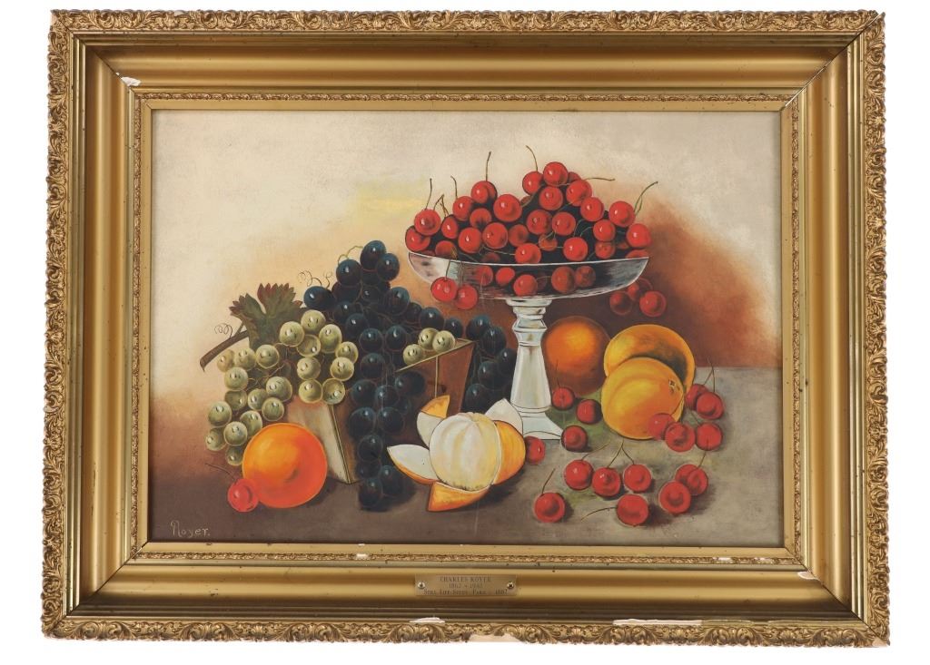 Charles Royer (1862-1940) Still Life Study c. 1887
