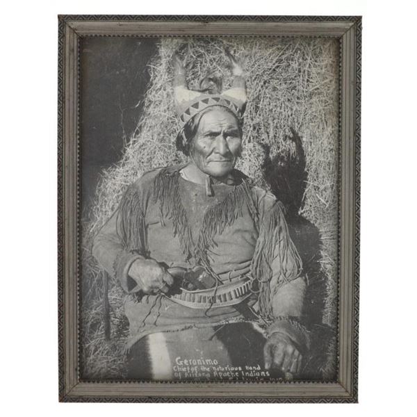 Ed Irwin, "Geronimo Chief of the Notorious Band"