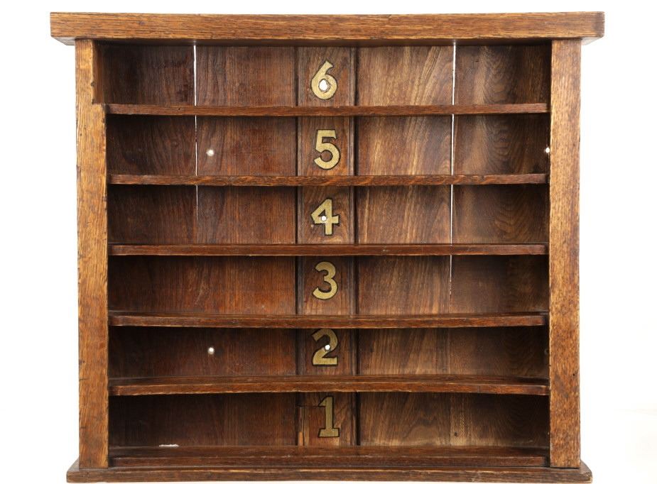 19th Brunswick Balke Collender Billiards Ball Rack