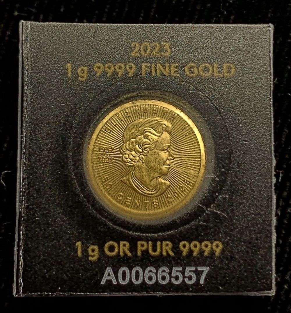2023 Royal Canadian Mint 1g .9999 Gold