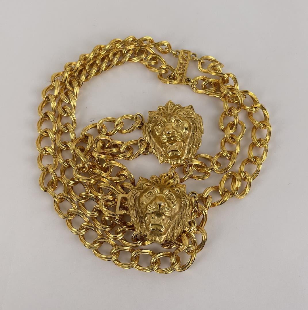 Accessocraft NYC Lion Chain Belt
