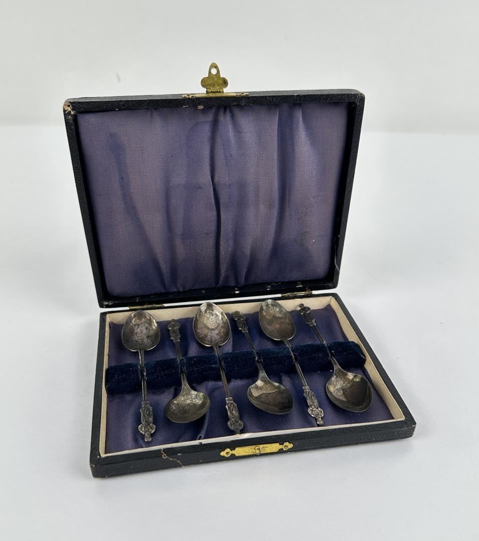 European Sterling Silver Spoon Set