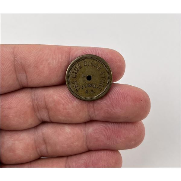 Club Cigar Store Fargo North Dakota Trade Token
