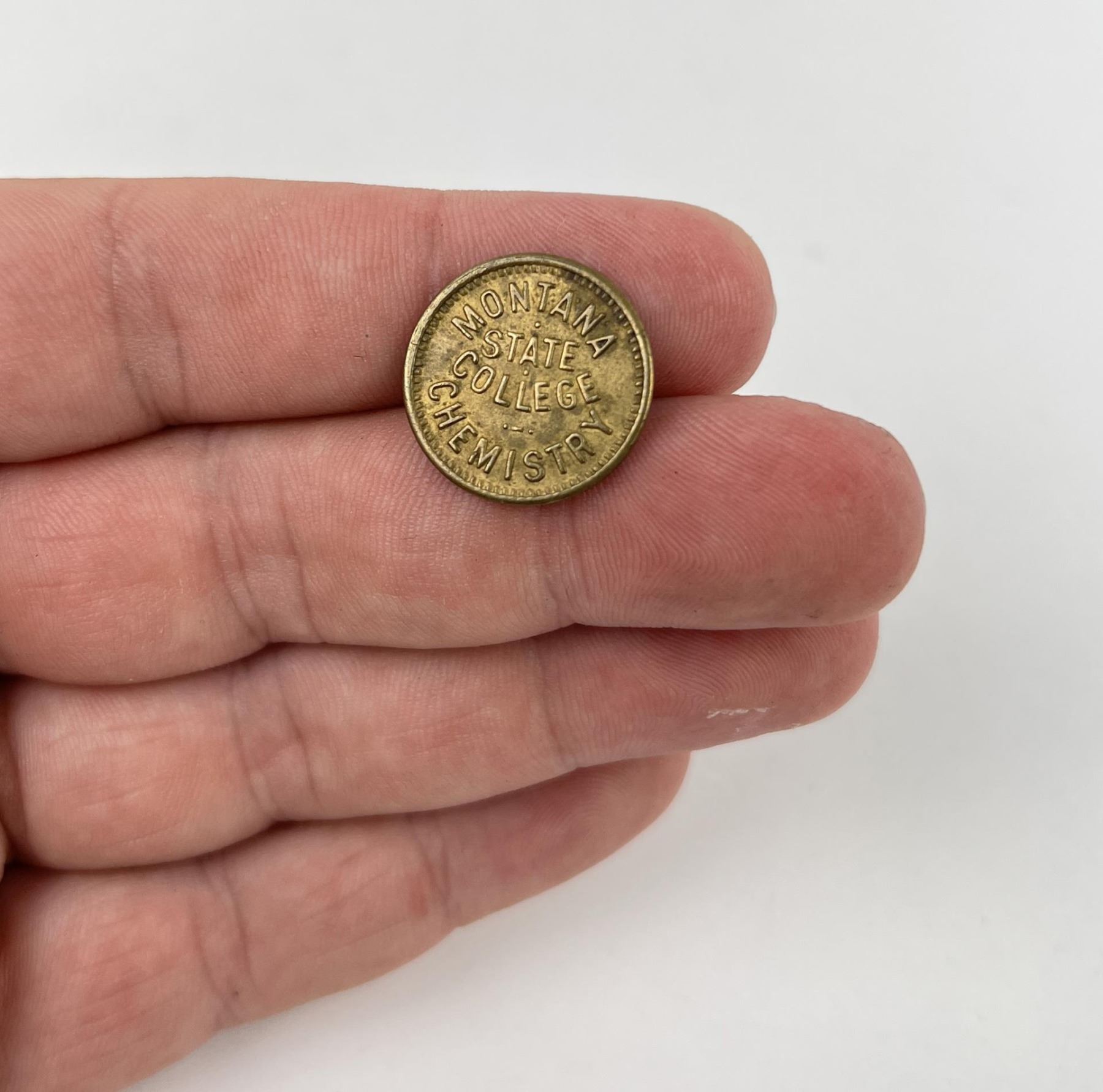 Montana State College Chemistry Trade Token