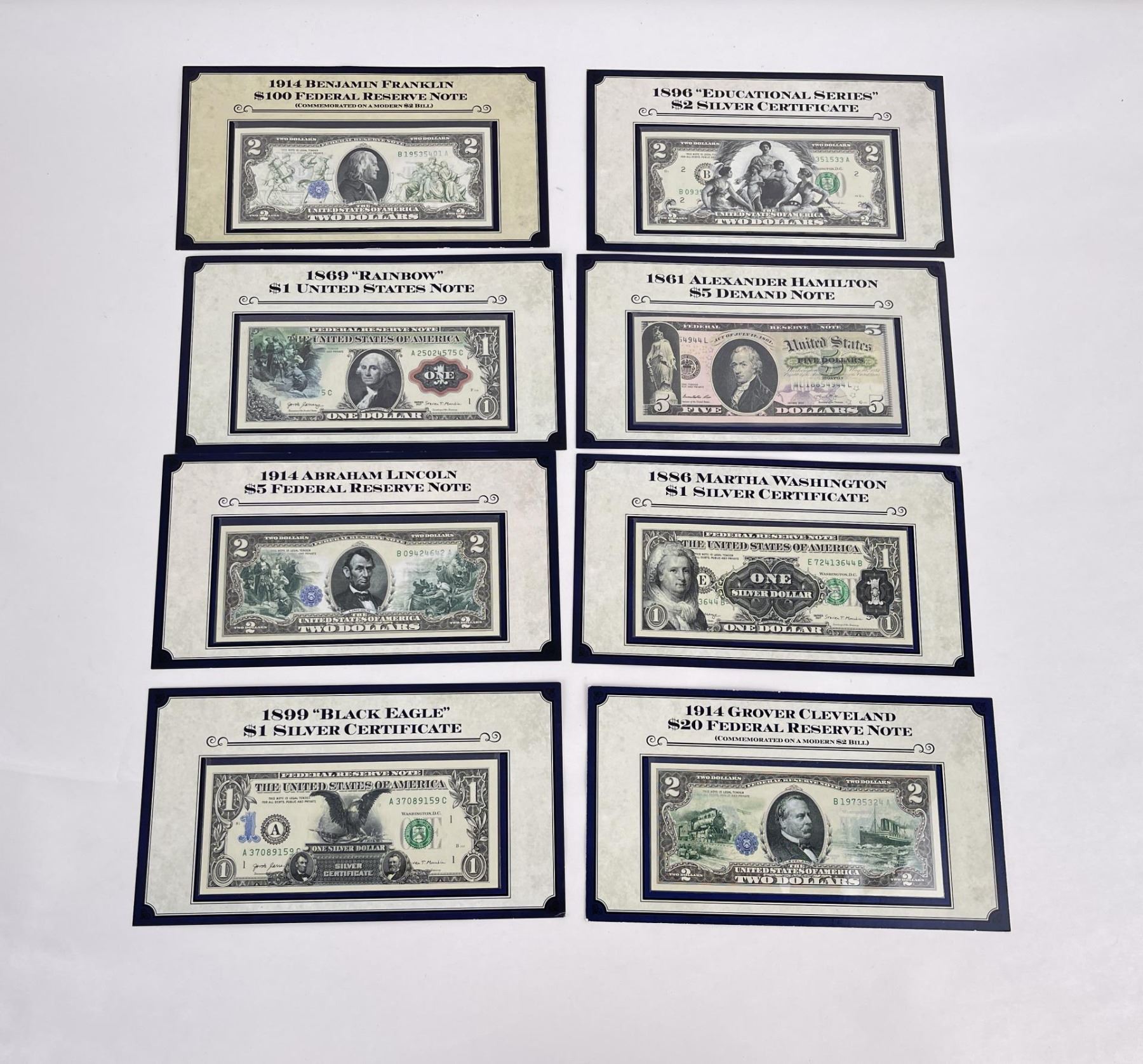 Collection of Customized US Currency Notes