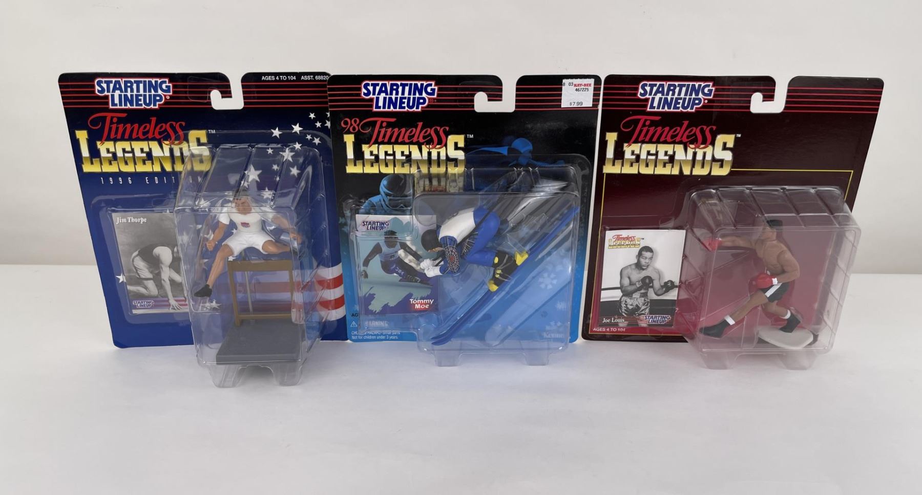 Starting Lineup Timeless Legends Figures