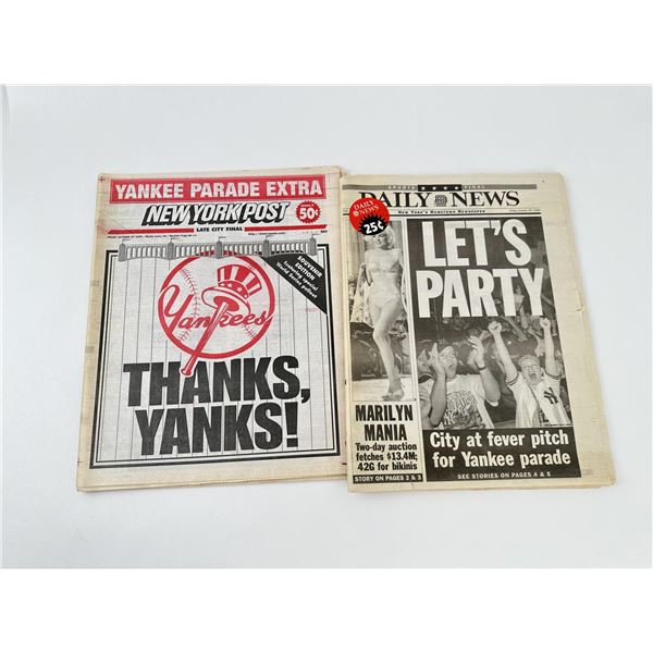 Daily News Yankee Parade Newspapers