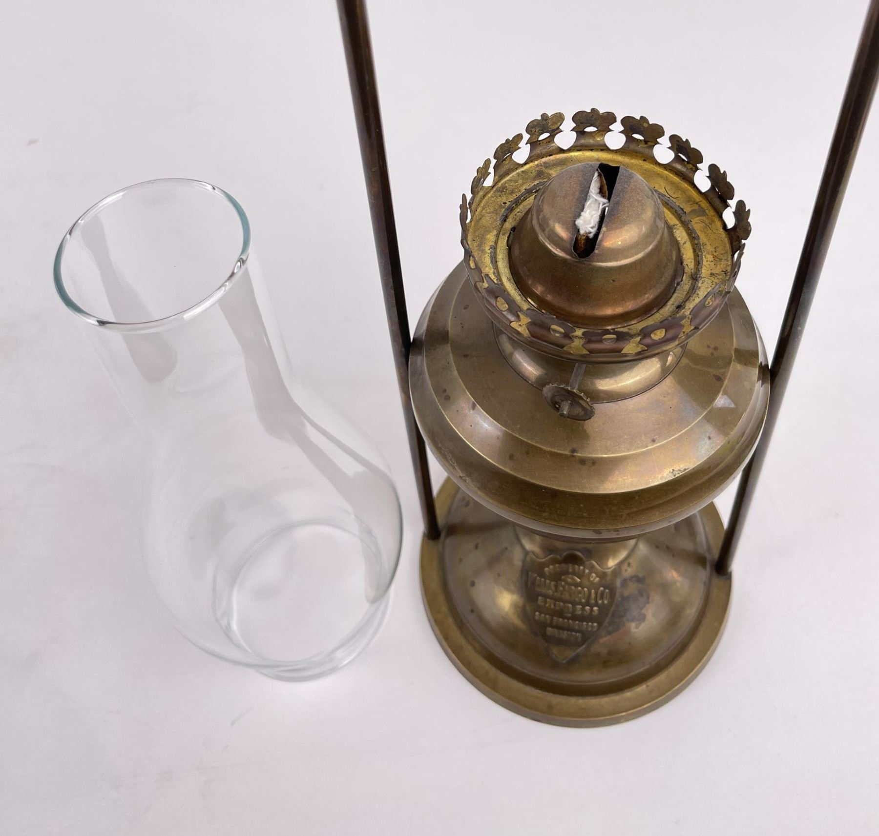 Reproduction Wells Fargo Kerosene Lamp