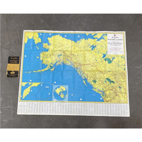 Alaska and Western Canada Kroll Map