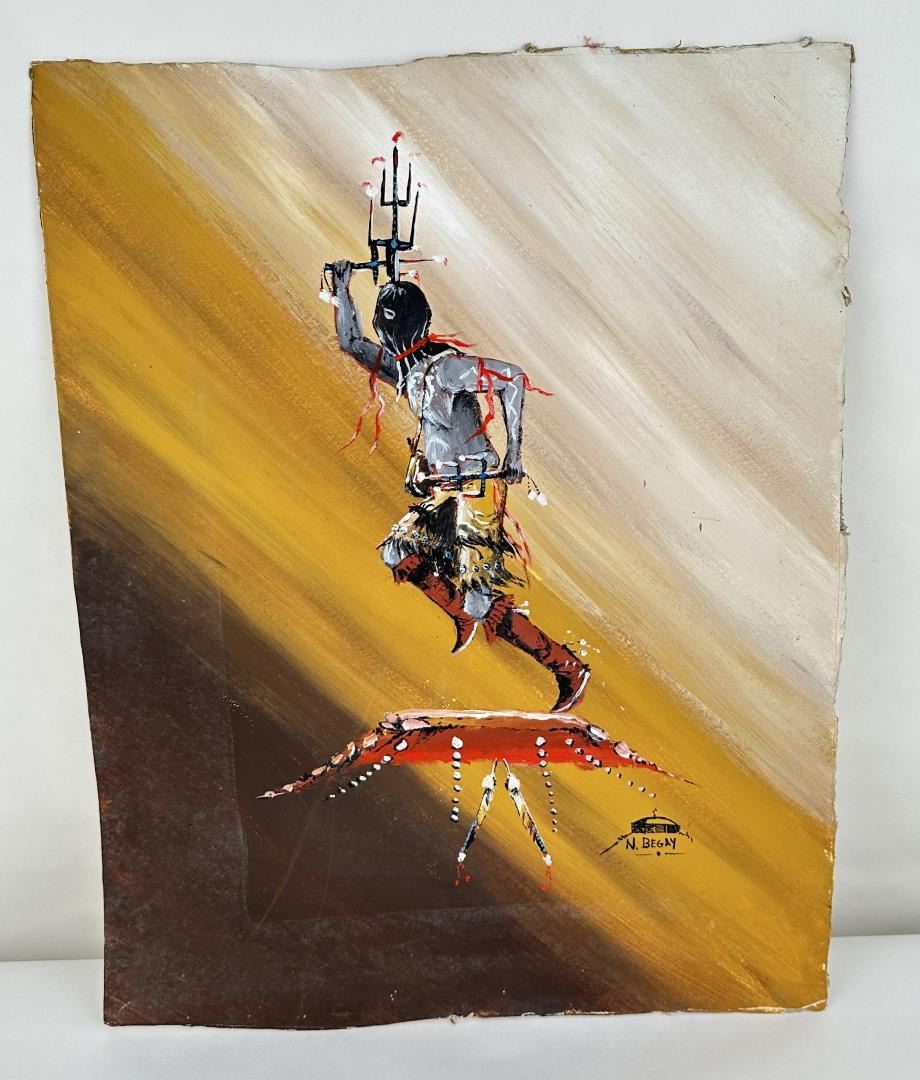 Nelson Begay Hopi Indian Painting