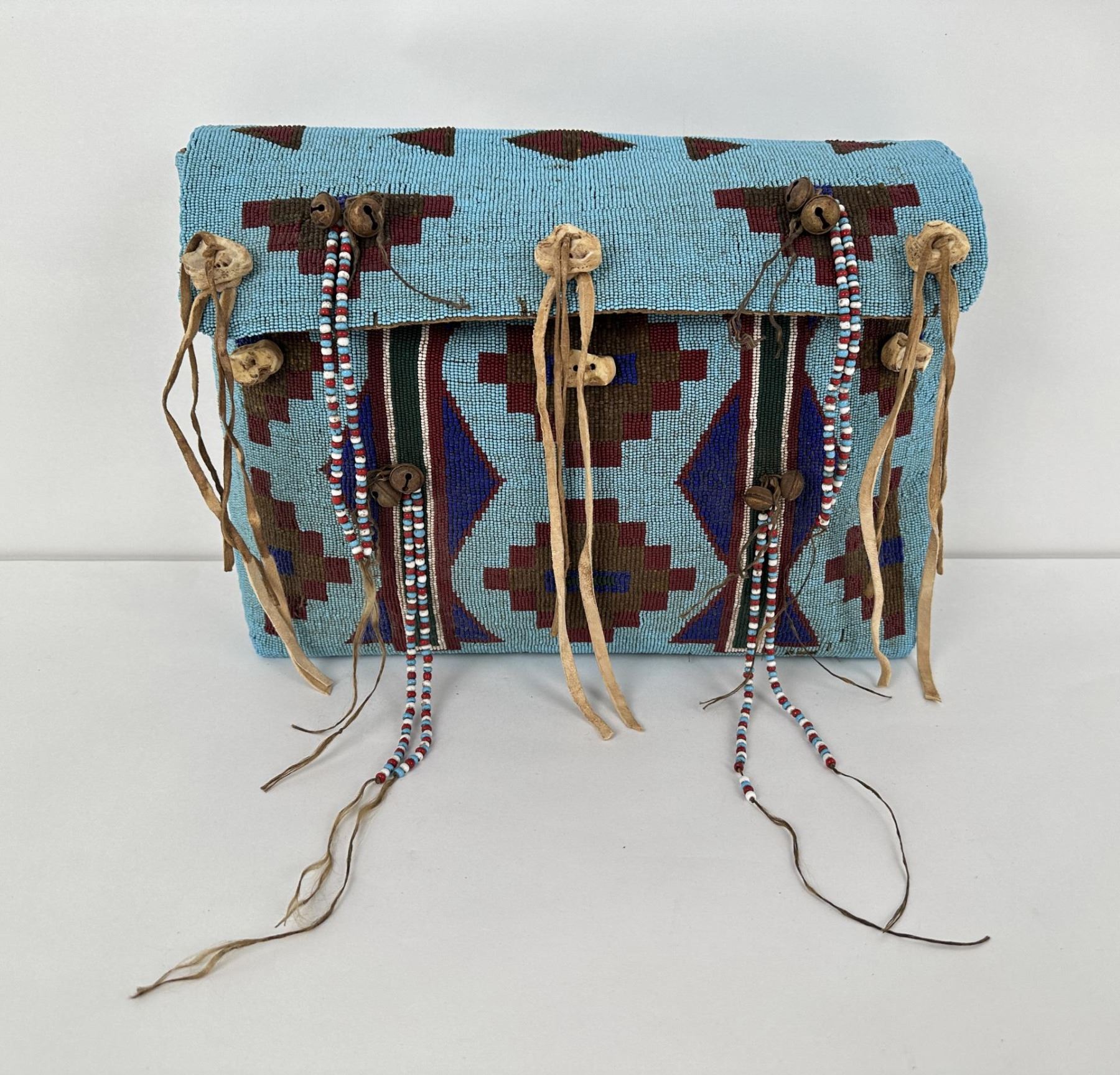 Antique Salish Indian Montana Tipi Possible Bag