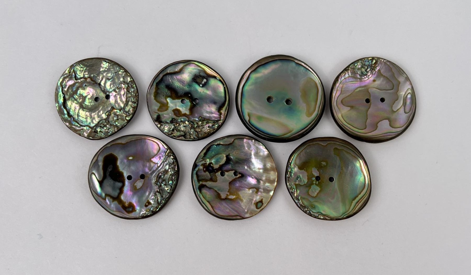 Antique Plateau Indian Shell Trade Beads