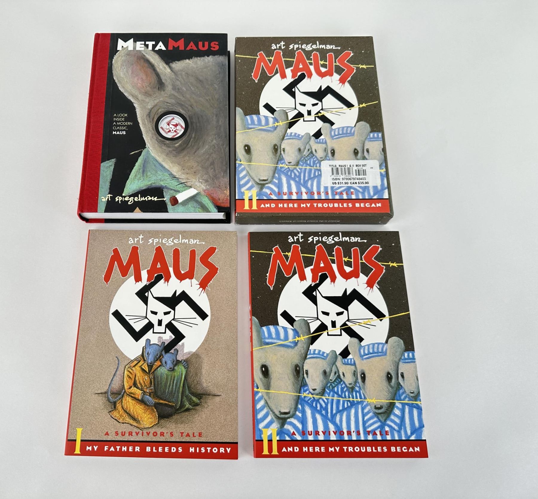 Art Spiegelman Maus Meta Maus