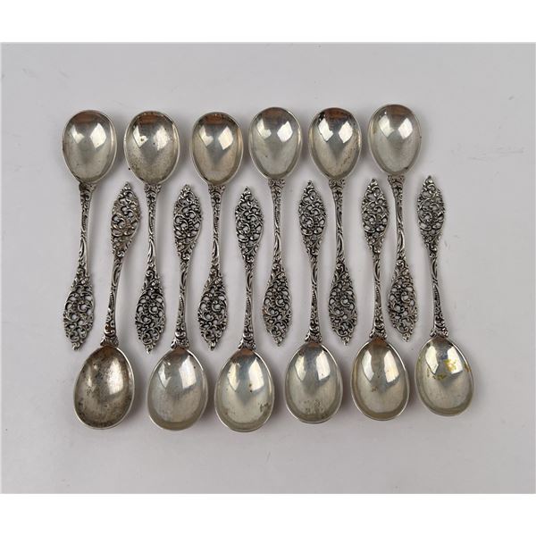 Antique German .800 Silver Spoons