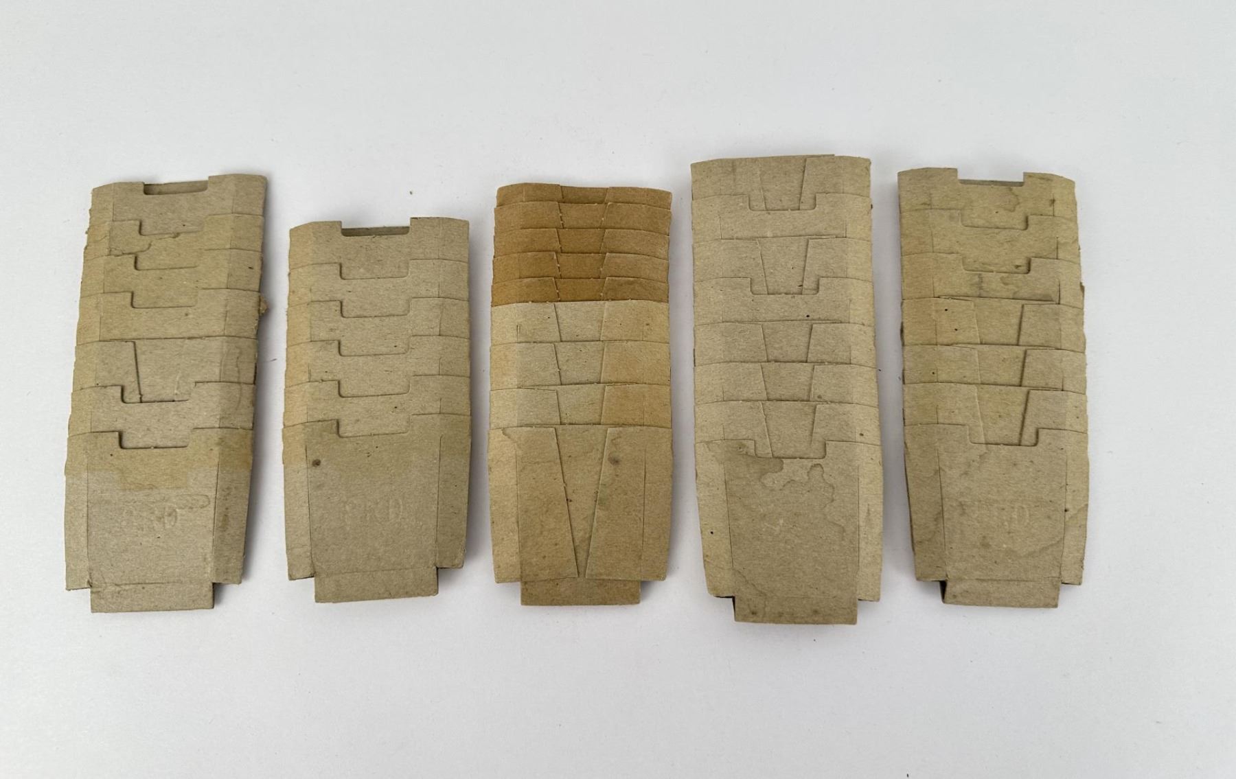 Lot of M1 Garand Paper Inserts for Bandoleer