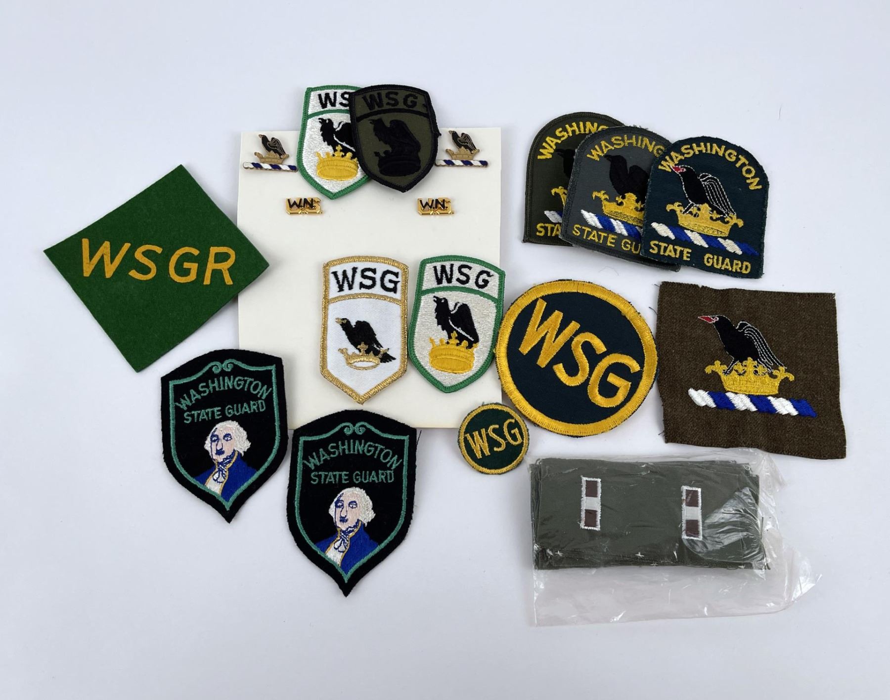 Collection of Washington National Guard Patches