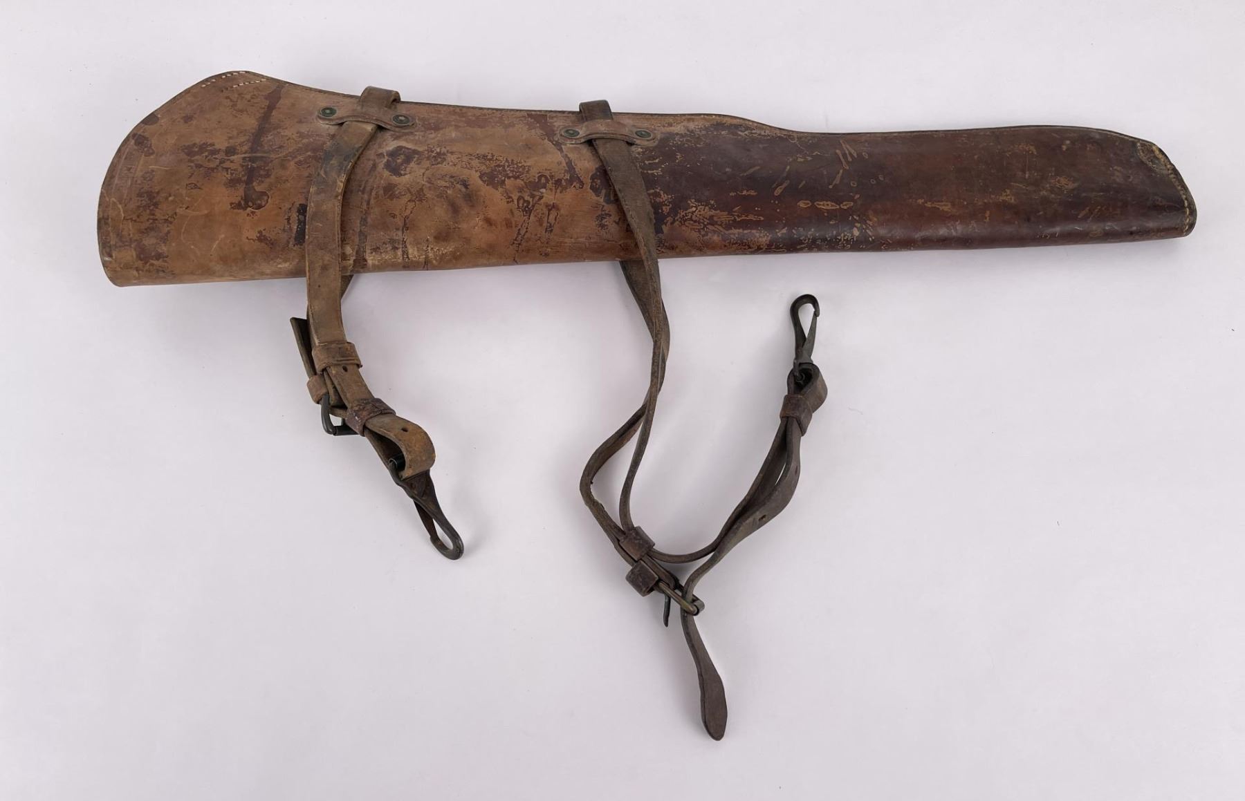 WW2 M1 Garand Leather Rifle Scabbard