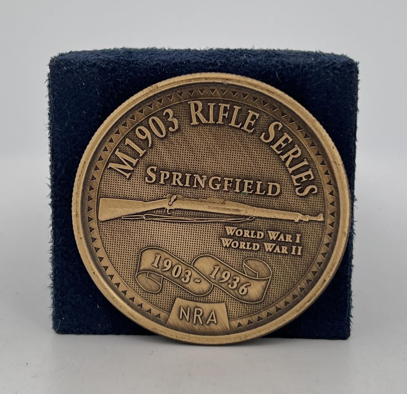 NRA Springfield Rifle Challenge Coin