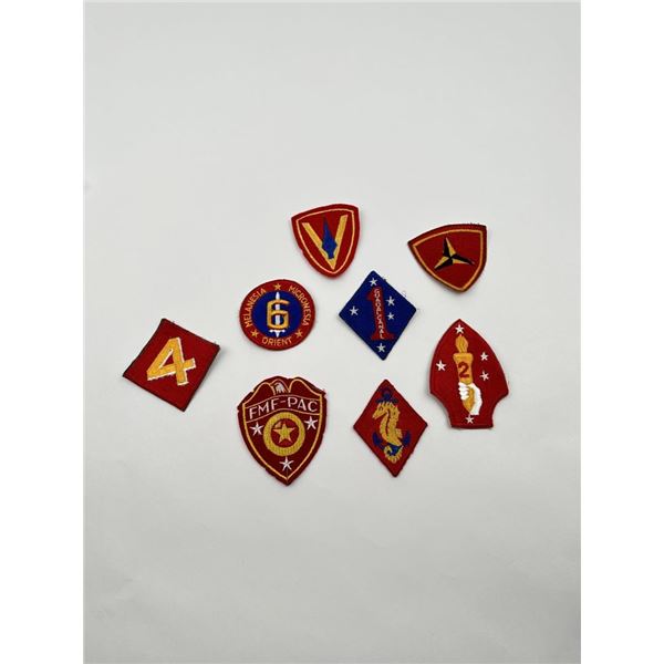 Lot of WW2 Marine Corps Patches