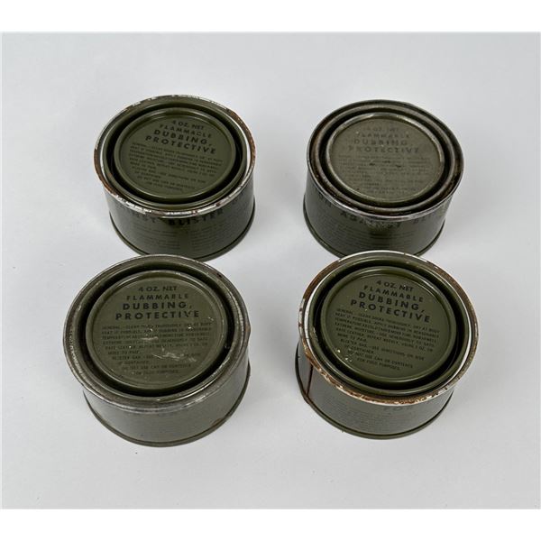 WW2 Assorted Army Dubbing Boot Grease