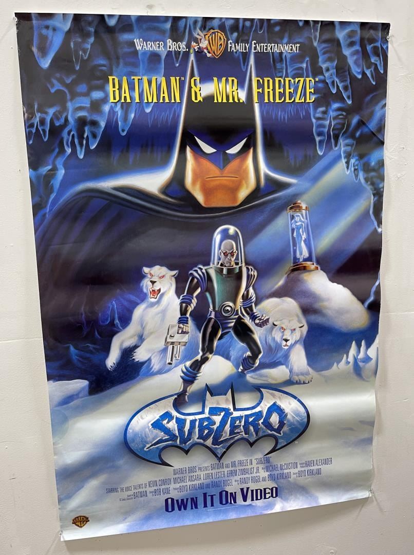 Batman & Mr Freeze Movie Poster