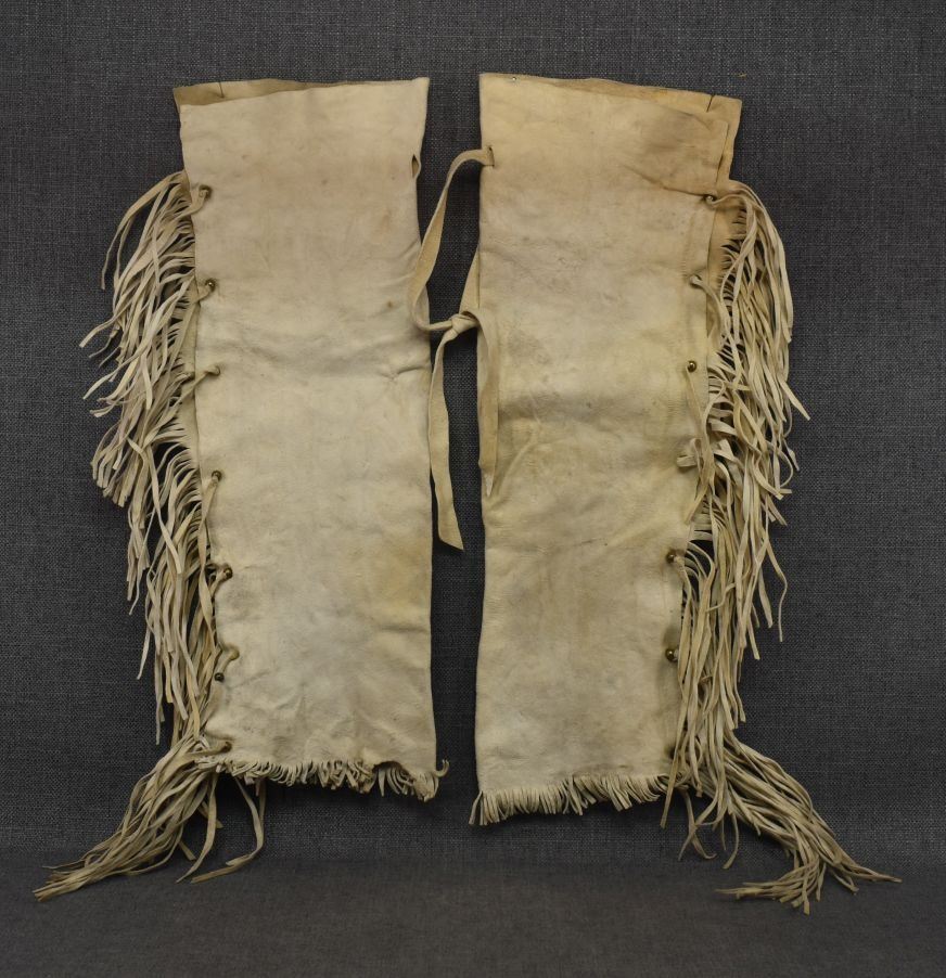 NAVAJO INDIAN CHILD'S BUCK SKIN PANTS