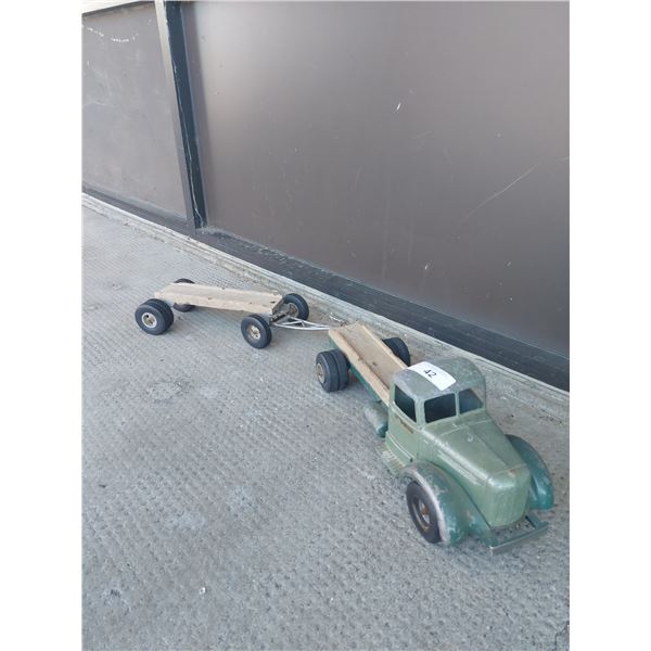Vintage Smith Miller Truck And Trailer