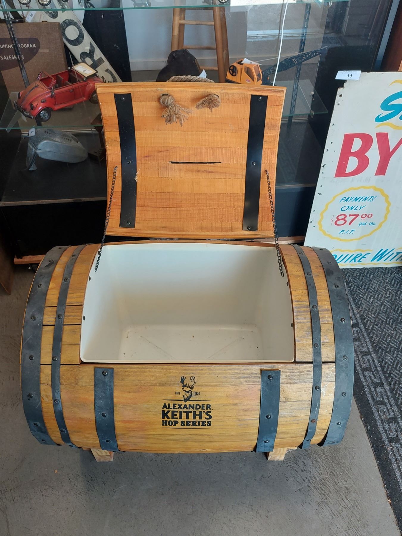 Wooden Barrel Cooler